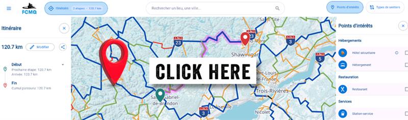Interactive snowmobile trail map - Quebec snowmobiling - FCMQ ...